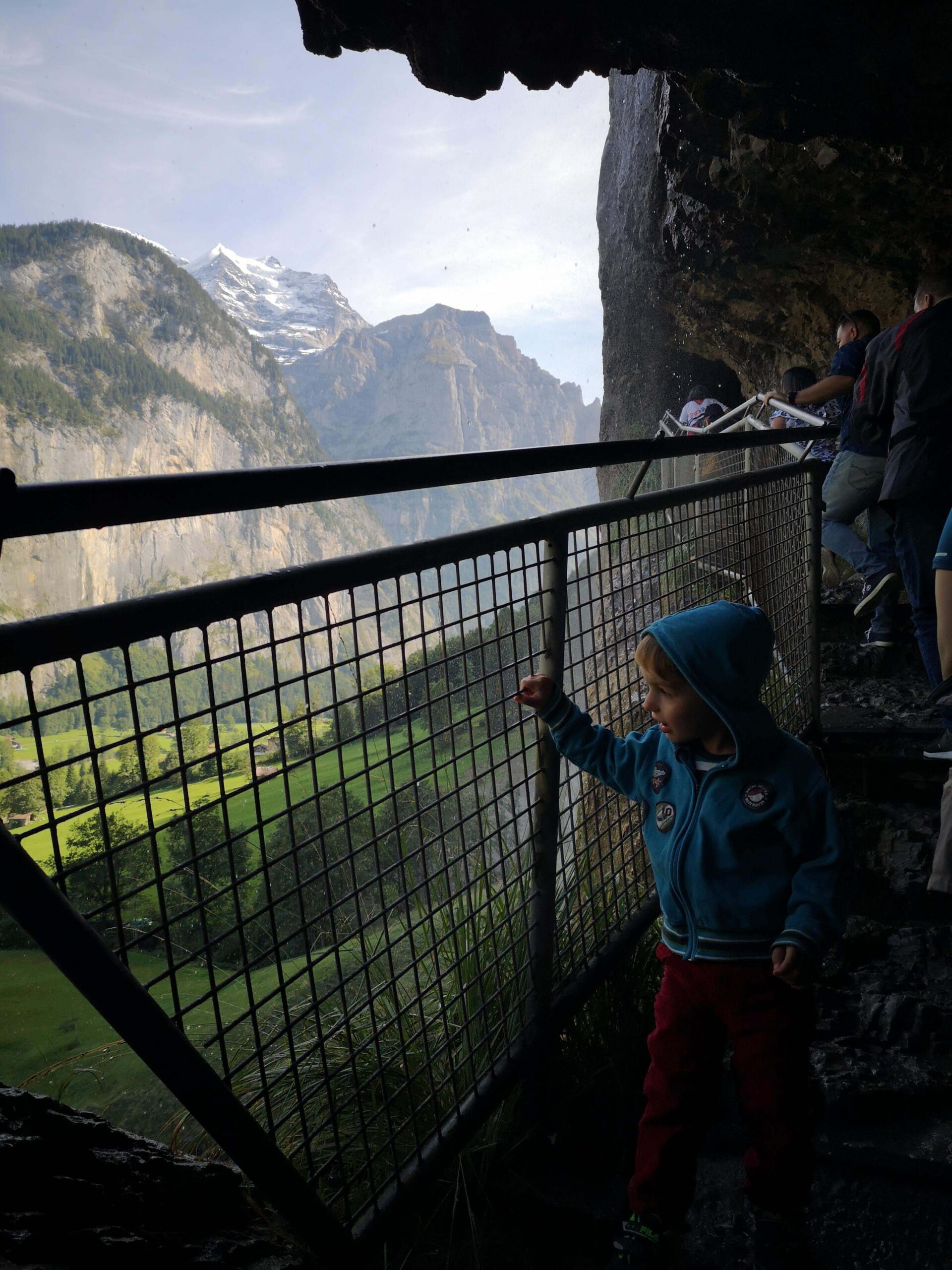 Staubbachfall Wasserfall in Lauterbrunnen