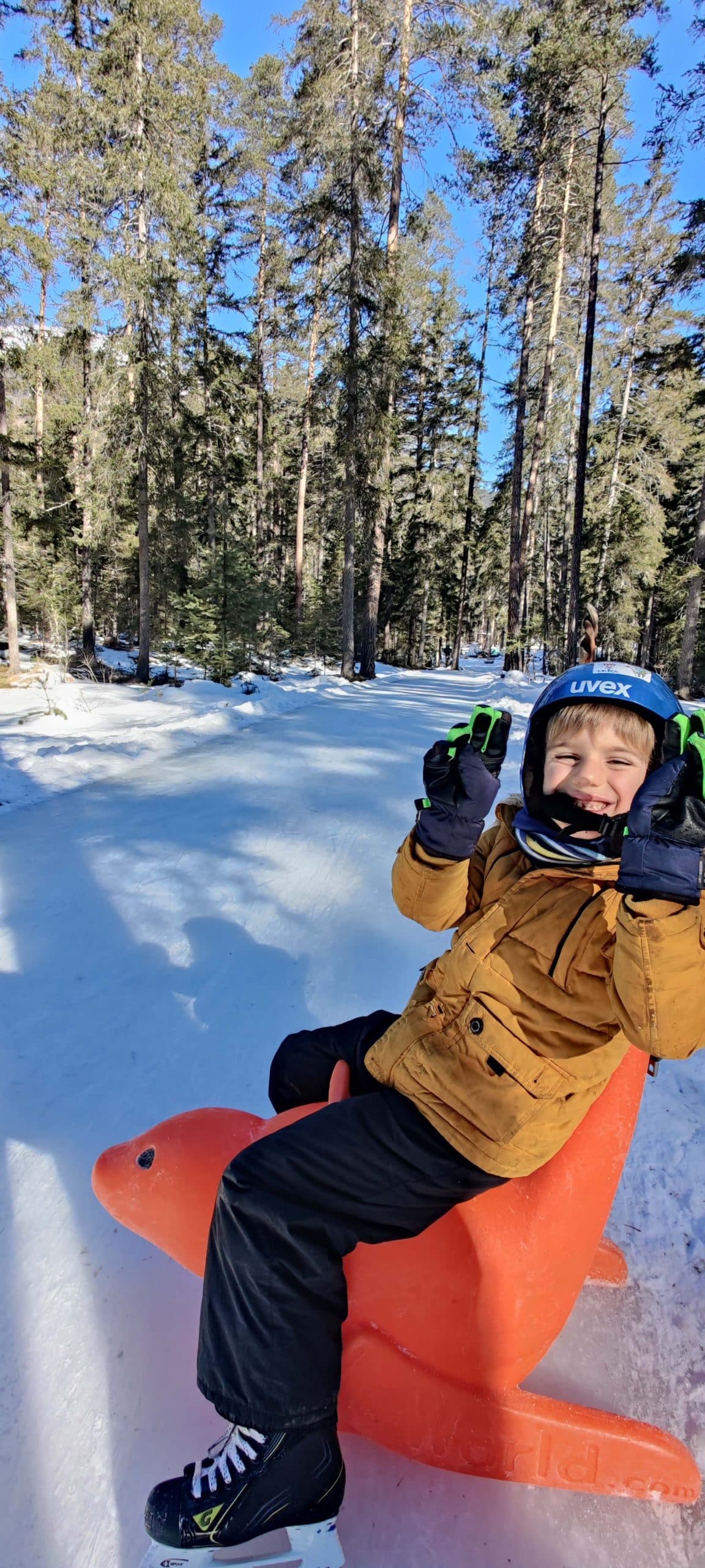 Wintercamping im TCS Camping Scuol - Glamping-Tipp